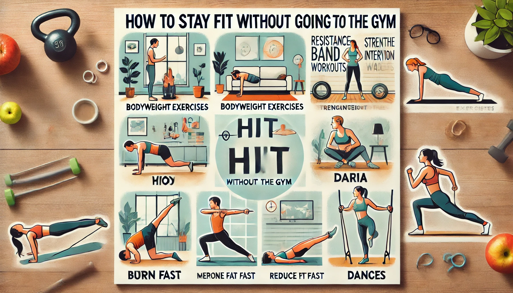 How to Stay Fit Without Going to the Gym: Top At-Home Workouts